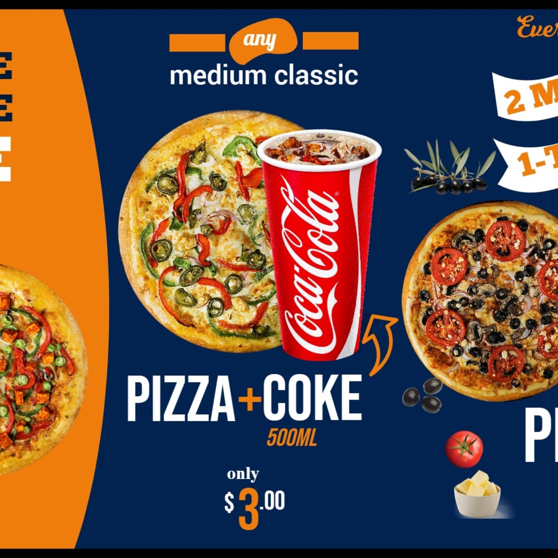 Pizza Menu Boards | Lira Screen