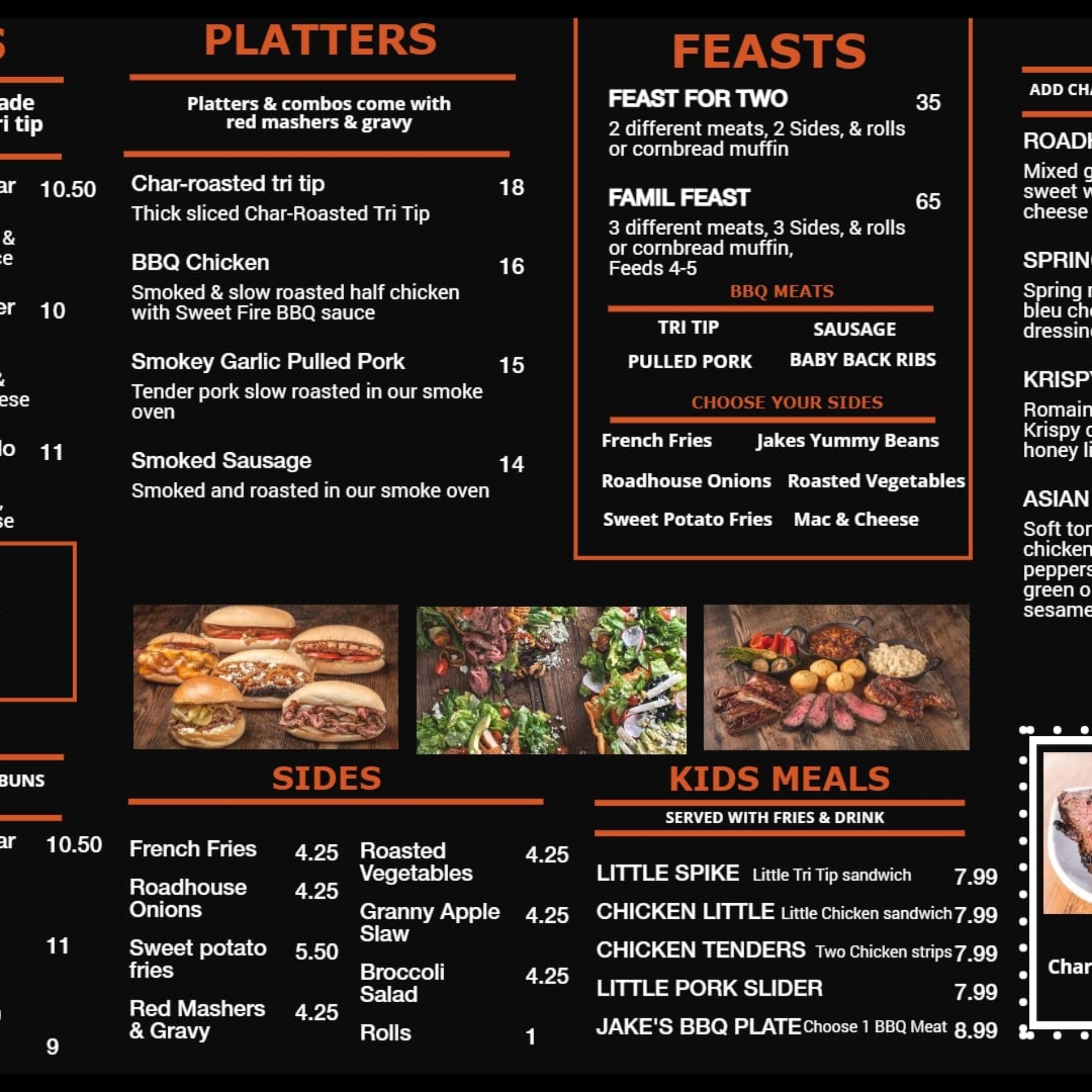 Burger Menu Boards | Lira Screen