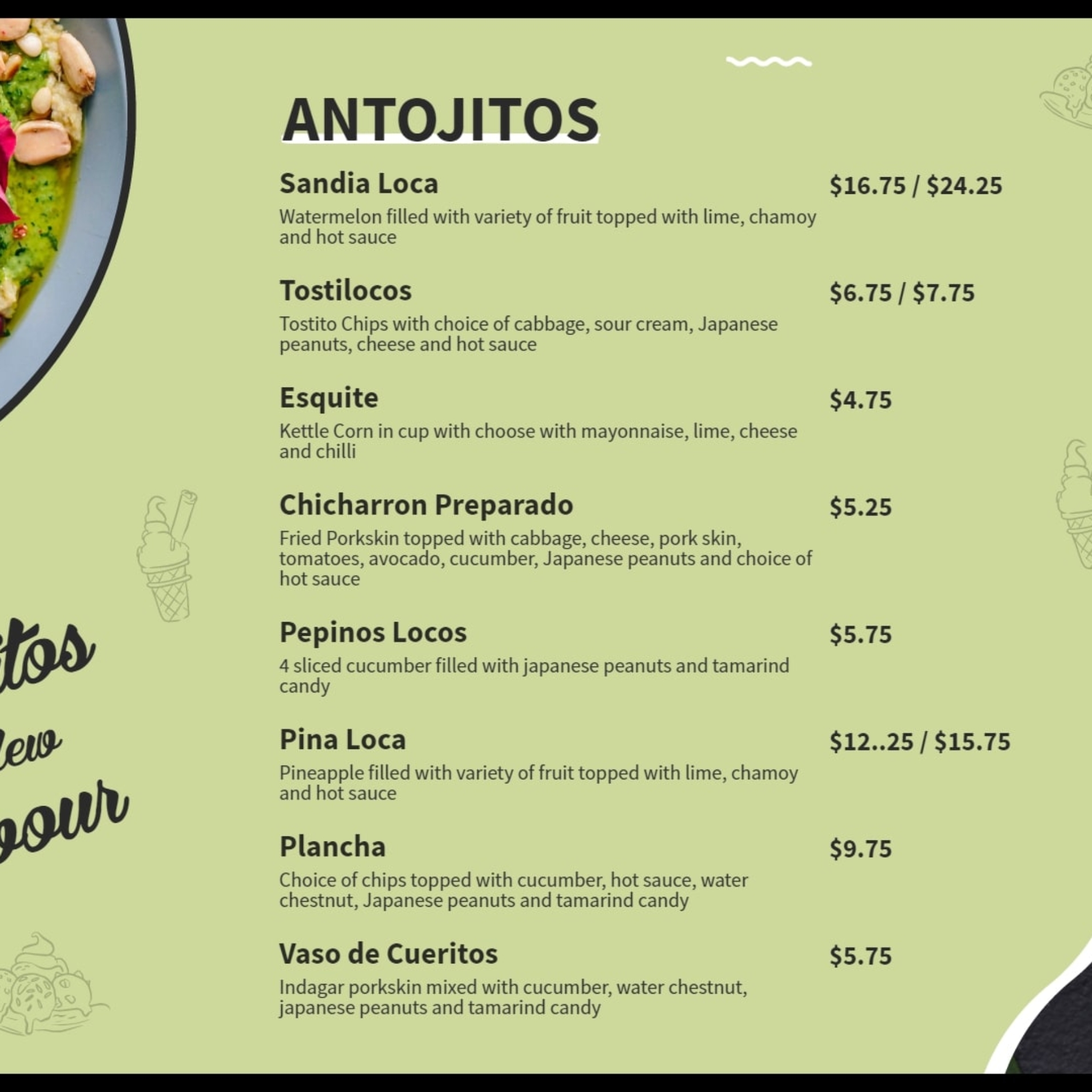 Ice Cream Shop Menu Boards | Lira Screen