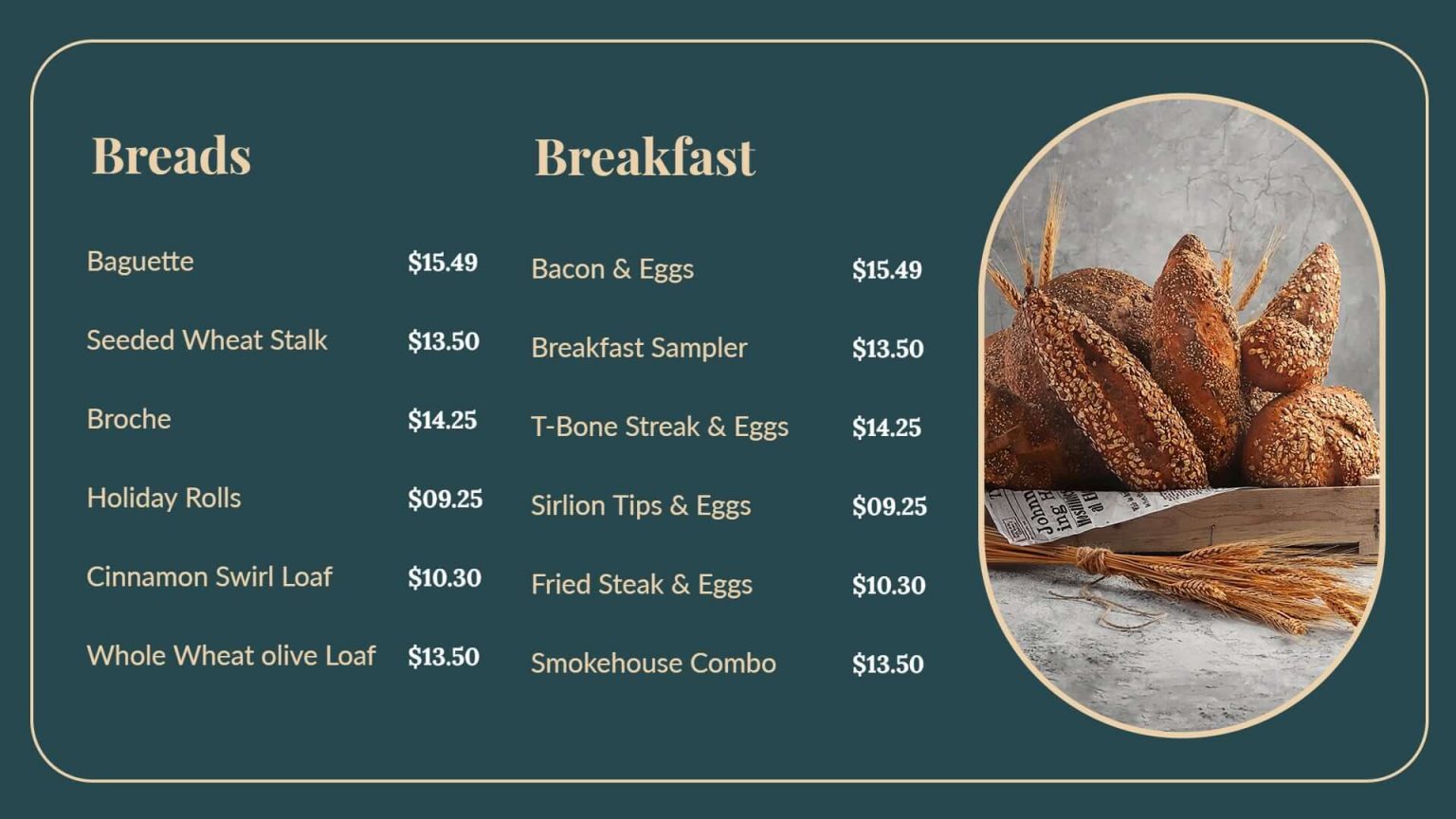 Digital Menu Boards - Free Templates for all types of Restaurant